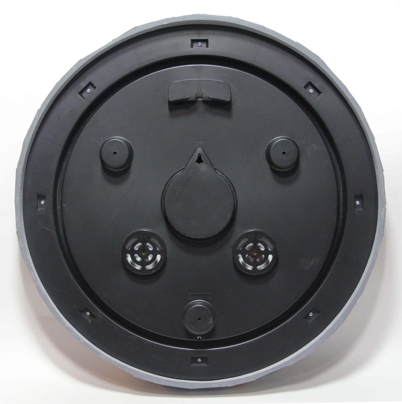 18 inch Inca II Slate-Look Resin Wall Clock | Clock by Room