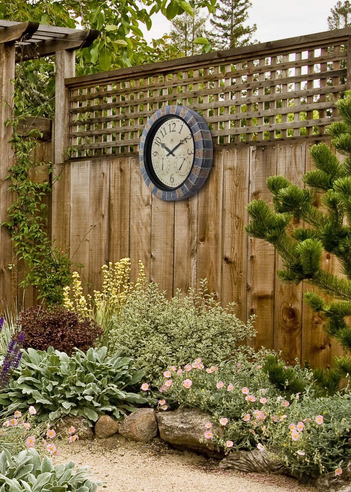 18 inch Inca II Slate-Look Resin Wall Clock | Clock by Room