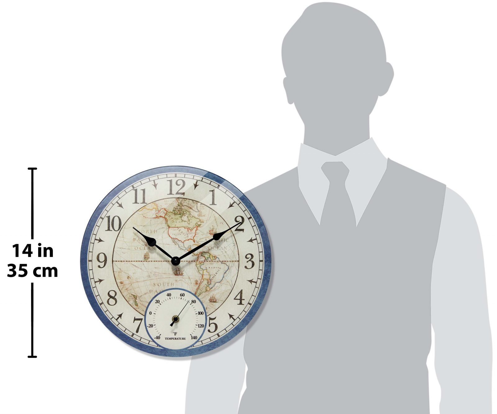 Orbis All Weather Clock