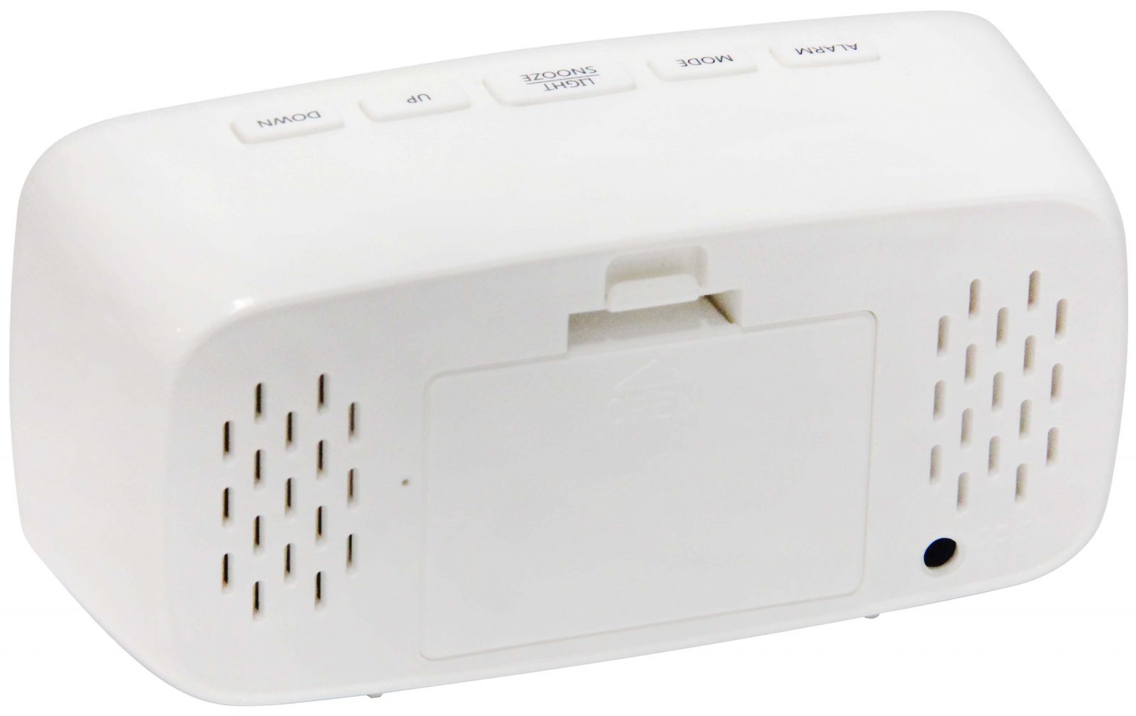White Digital Alarm Clock