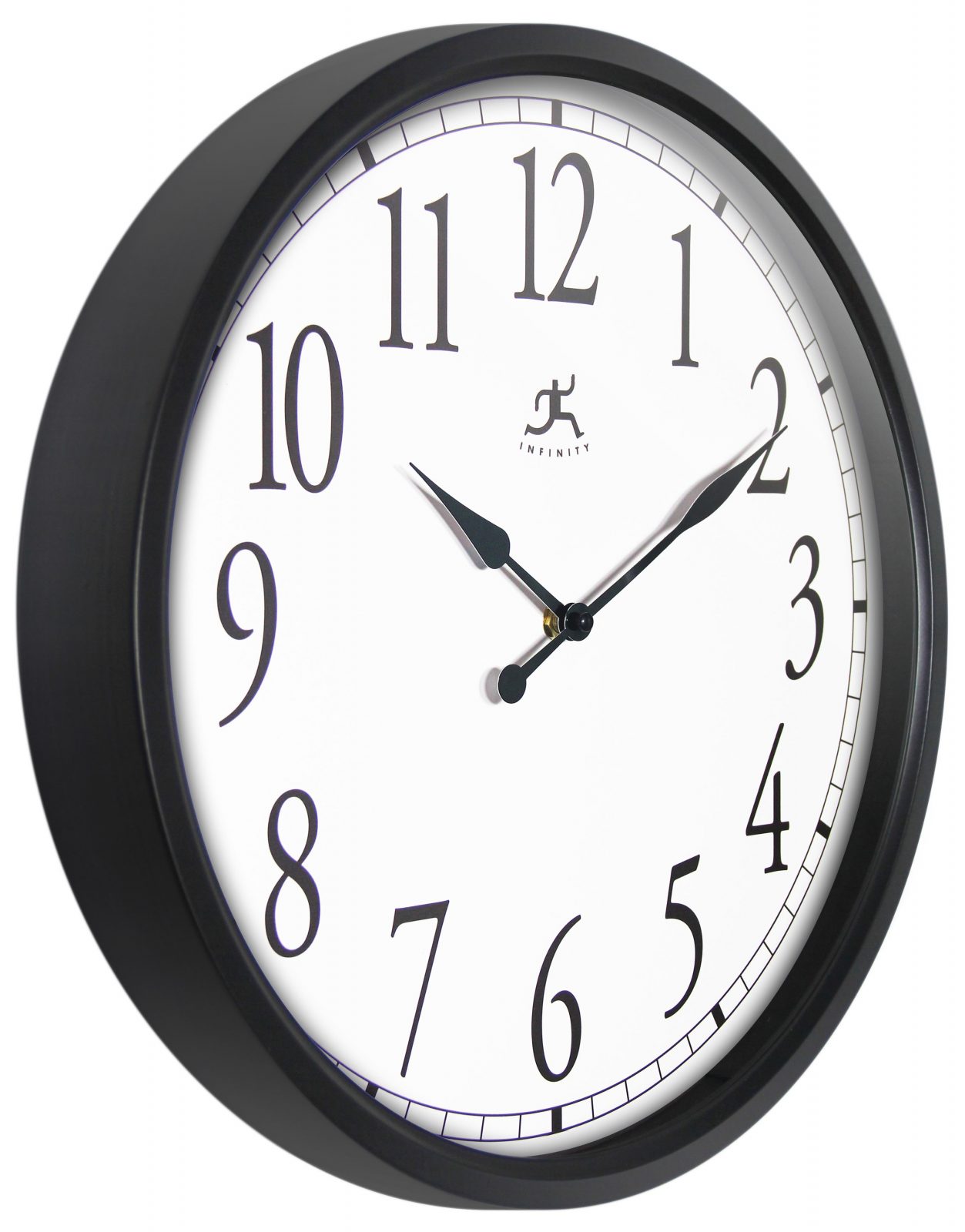 16 inch Bromidic; a Black Metal Wall Clock | Clock by Room